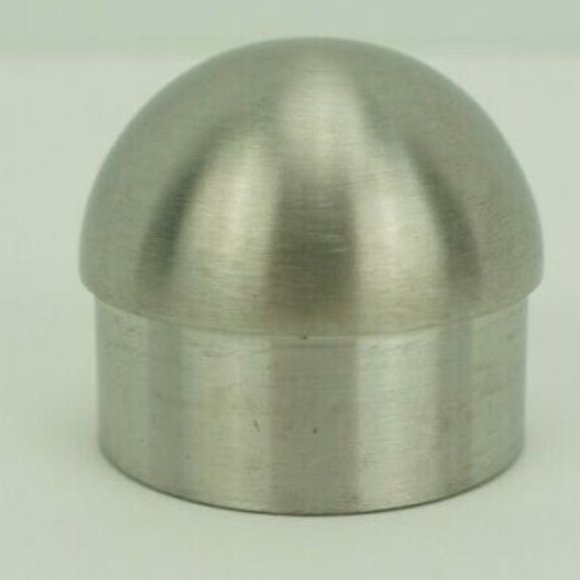 Kitchen | New Domed Flat End Cap Brushed Nickle Od Bar Foot Rail | Poshmark